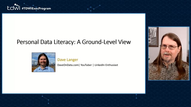 TDWI Executive Program: Data Literacy - Langer Video Library